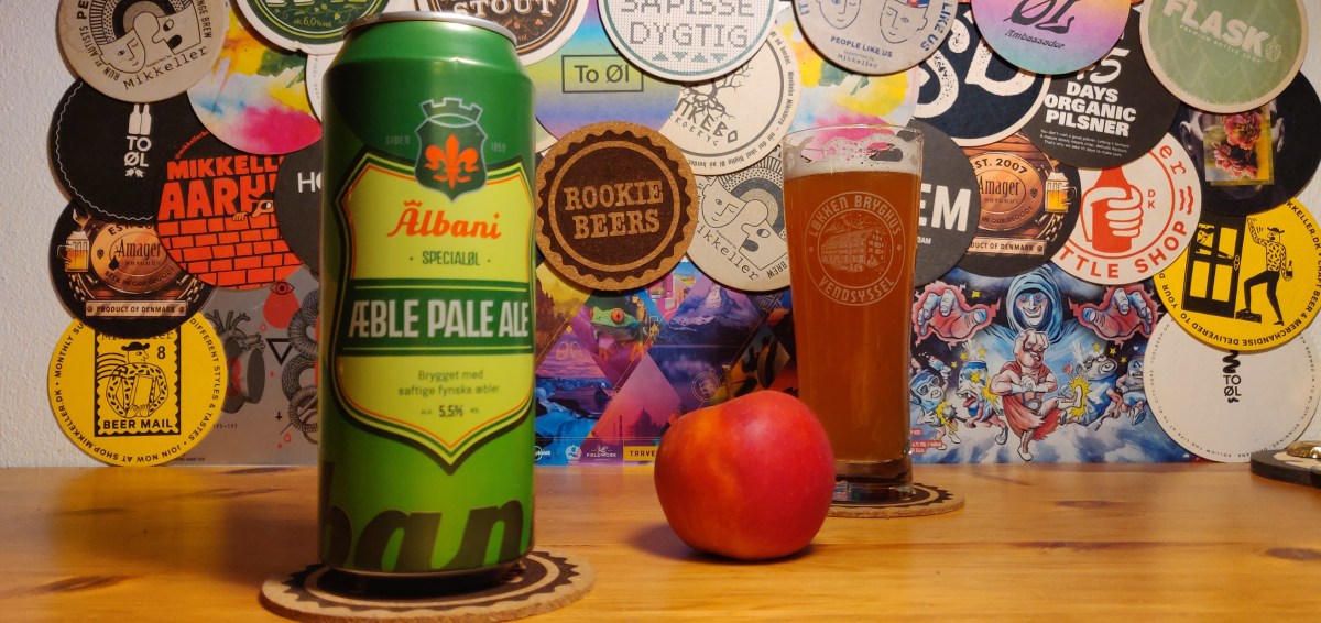 Albani Bryggerierne – Æble Pale Ale – Rookiebeers