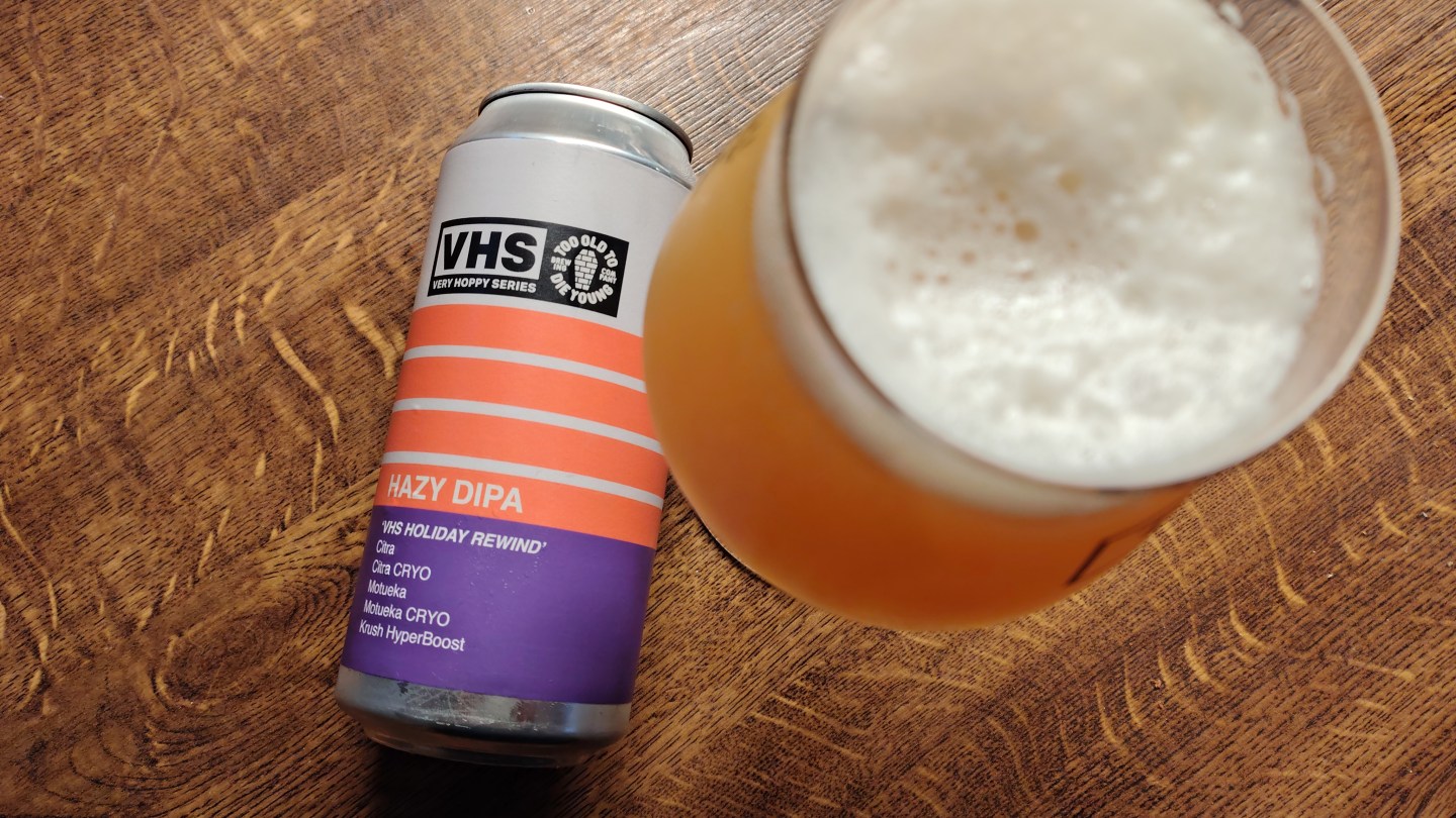 Too Old To Die Young Brewing Co – VHS Holiday Rewind / VHS Rental / VHS ...